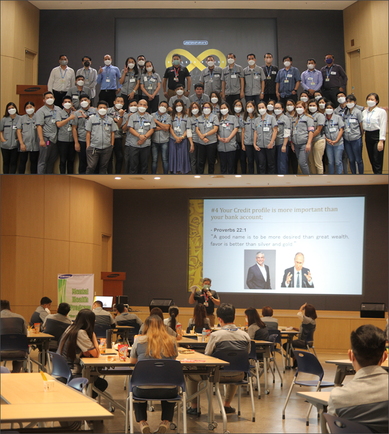 Special Mental Health Talk | GWP | Philippines | SAMSUNG ELECTRO ...